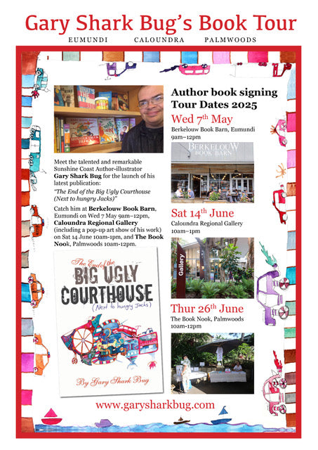 2025 Big Ugly Courthouse book tour – GarySharkBug