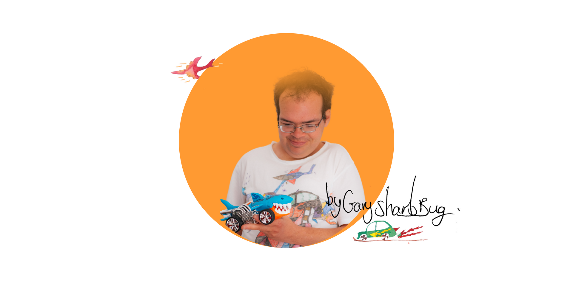 Welcome to the world of Gary Shark Bug! Art - Decor & Accessories ...
